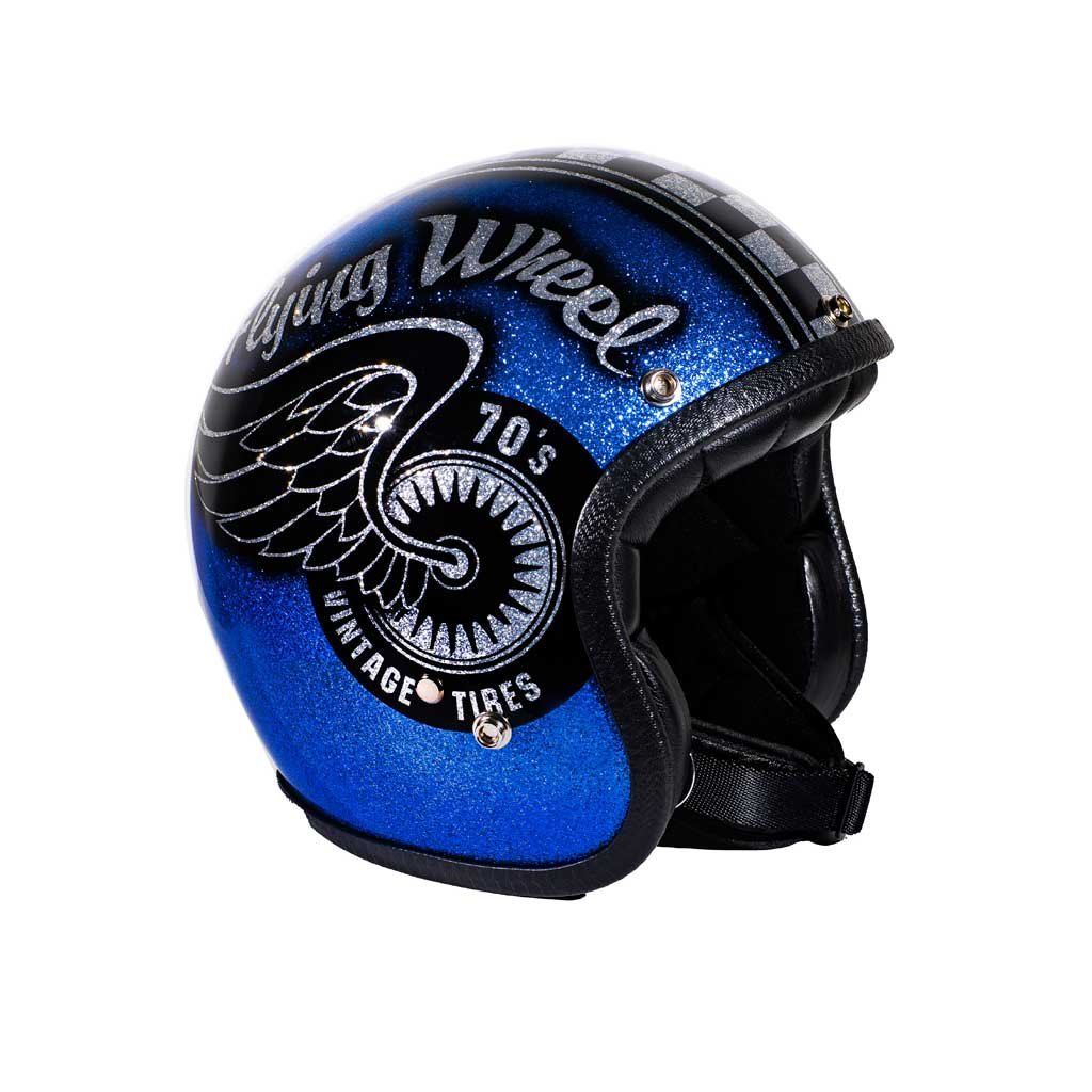 Winged Motorcycle Helmet