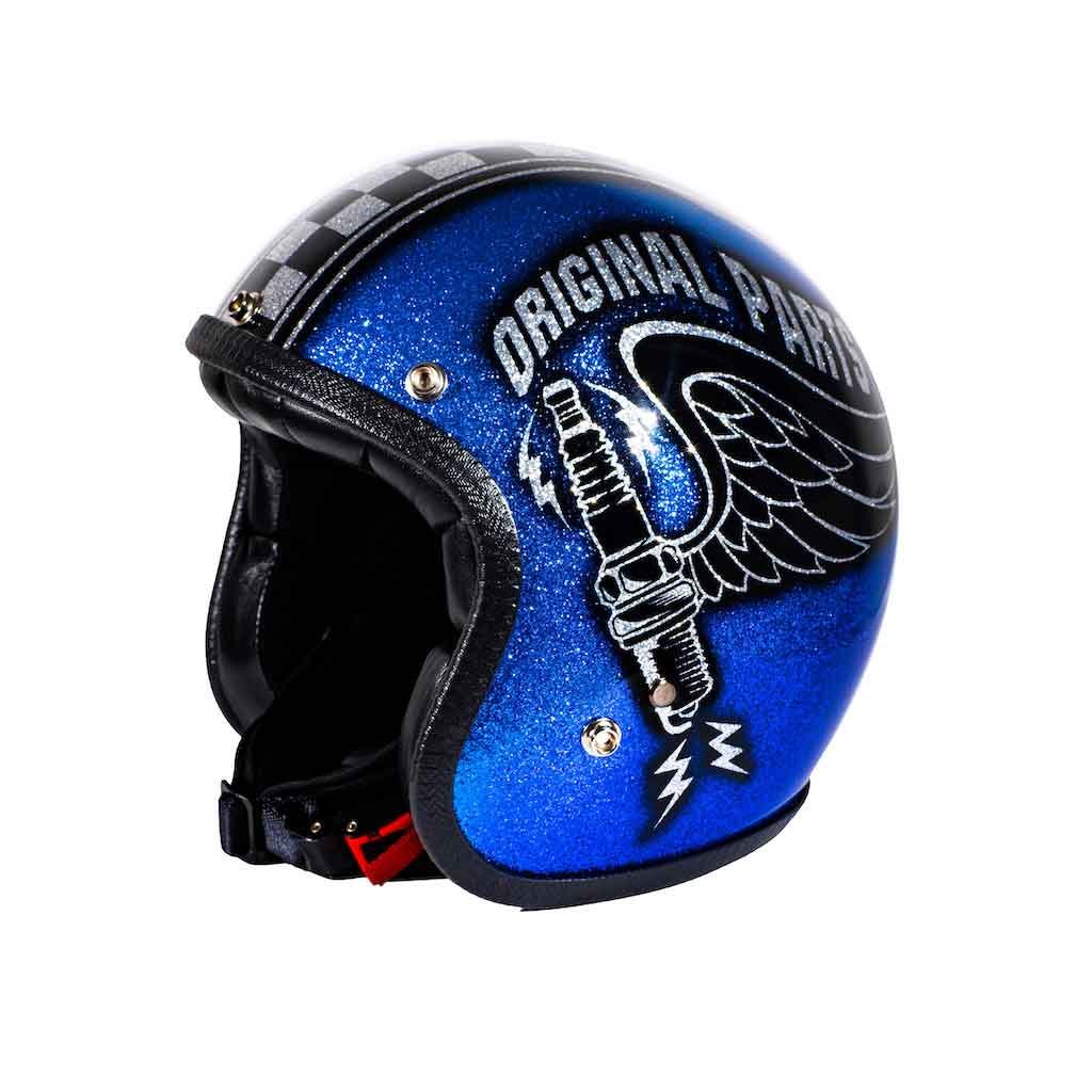 Winged Motorcycle Helmet