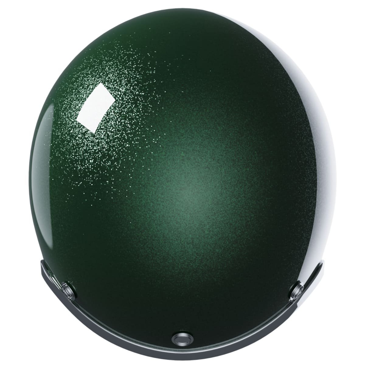 Open face Helmet Glitter Green STORMER - Rider District