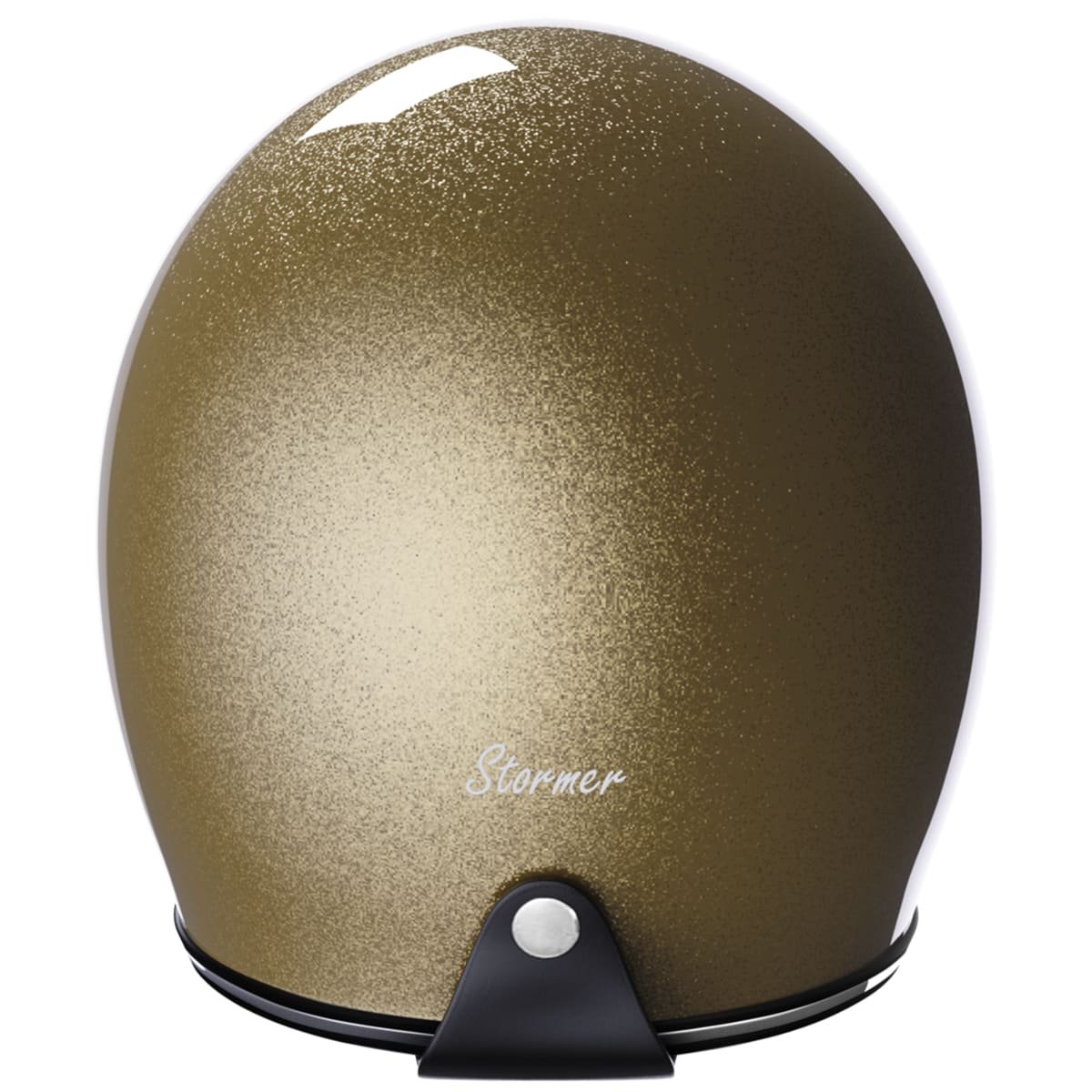 Open face Helmet Glitter Gold Shine STORMER - Rider District