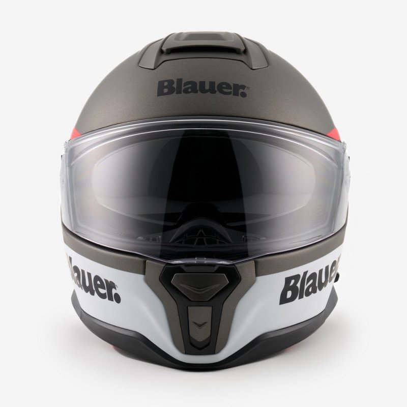 BLAUER Full Face Helmet FF-01 Matte Gray - Rider District