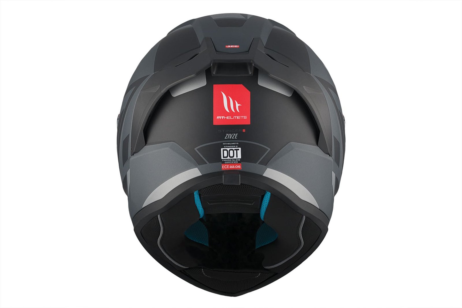 MT Stinger 2 ZIVZE C2 Mate full face helmet - Rider District